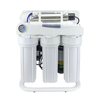 7 stage standing with gauge reverse osmosis water filter 75gallon home ...