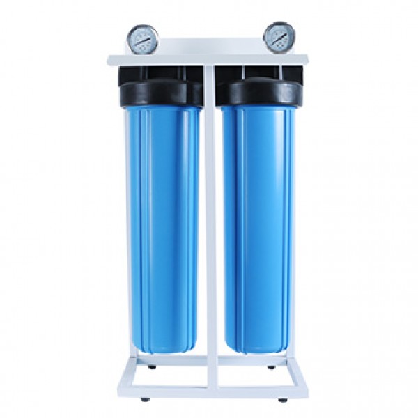 20’inch jumbo whole room pre-filtration 2 stage big flow rate water ...